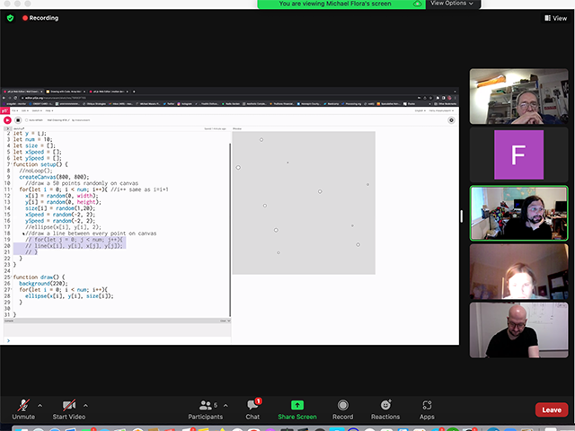 Virtual Workshop: Drawing with Code and Creative Coding | The Fuse Factory